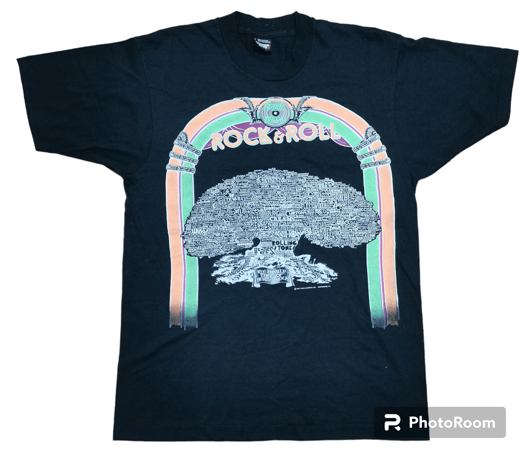 Vintage FAMILY TREE OF ROCK AND ROLL ©1987 | Grailed