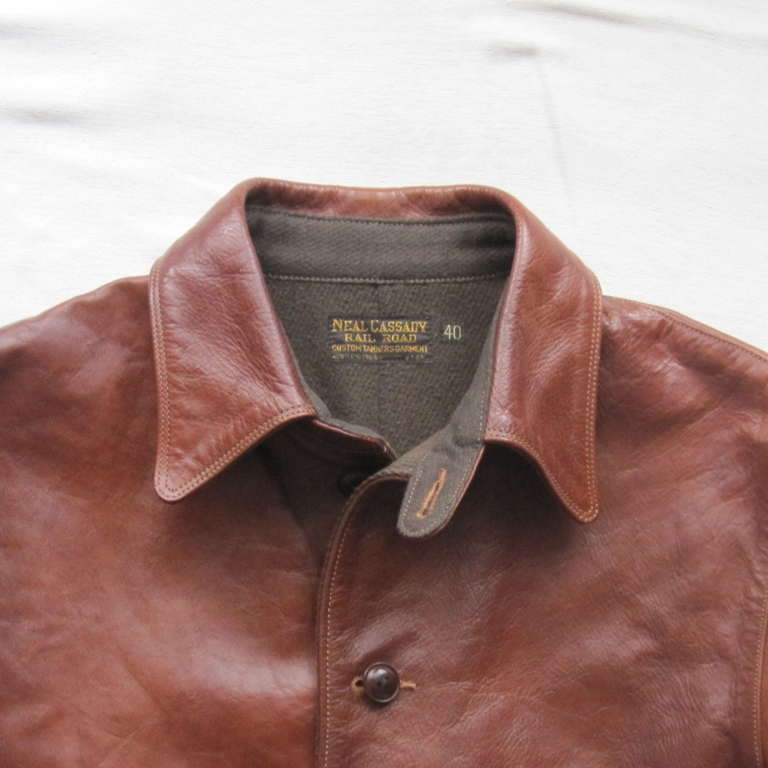 Freewheelers BRAKEMAN HORSEHIDE LEATHER COAT 40 (LIMITED EDITION) | Grailed