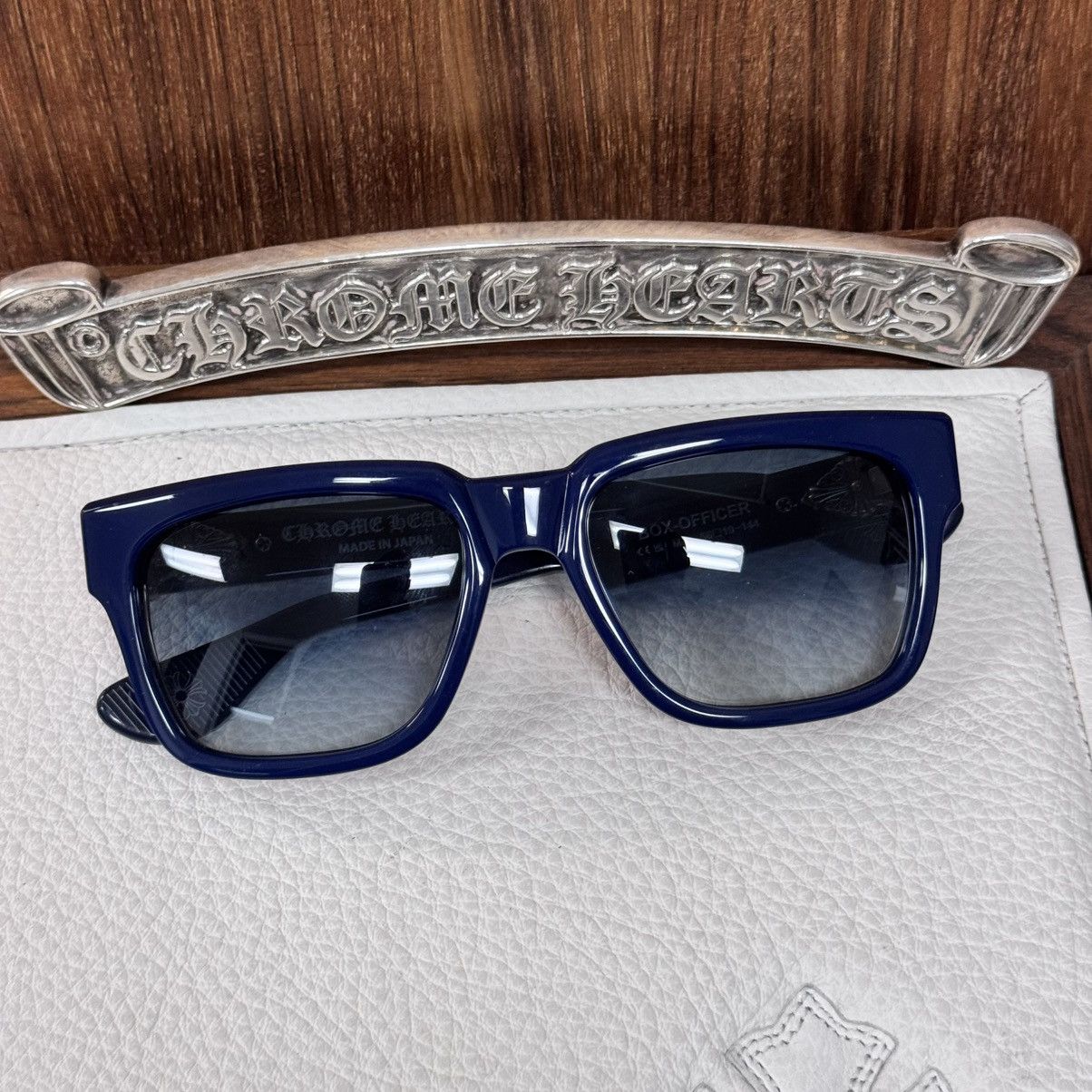 Chrome Hearts Chrome Hearts Box Officer USA Sunglasses | Grailed