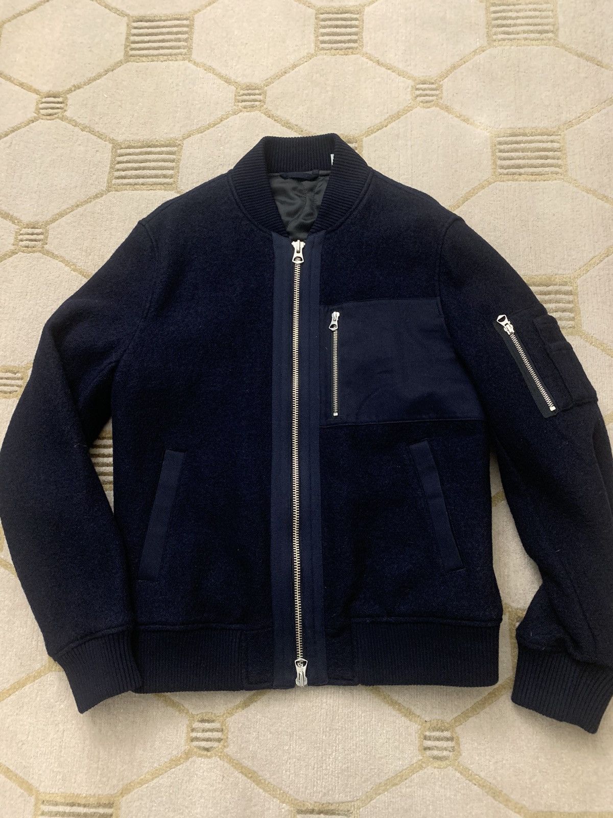 Gant Rugger Wool Bomber Jacket | Grailed