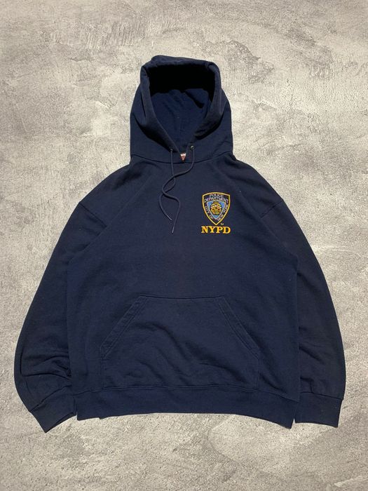 Vintage Vintage new york police department NYPD hoodie 1990s | Grailed