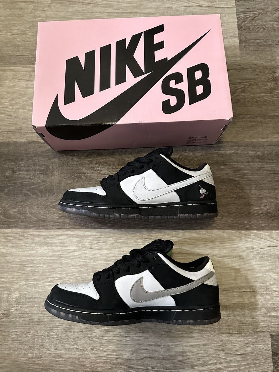 Nike Nike SB Dunk Low Pro Staple Panda Pigeon | Grailed
