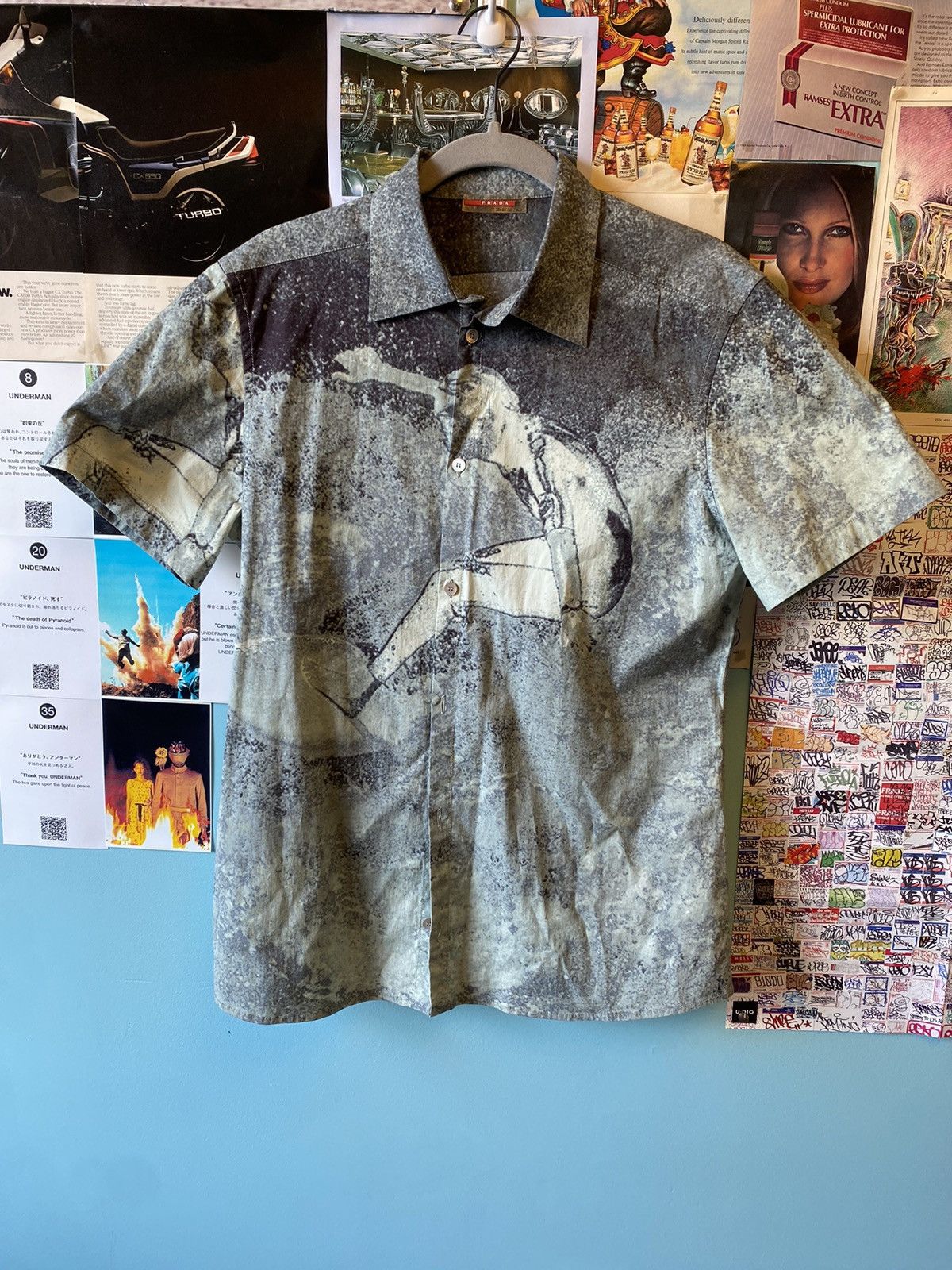 Prada Prada Sport Surf Buttonup (rare) | Grailed