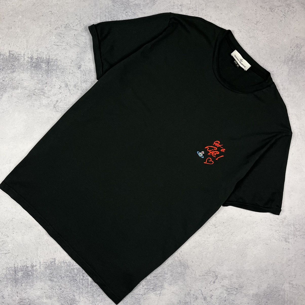 Vivienne Westwood Designer Vivienne Westwood “Get a Life” logo tee ...