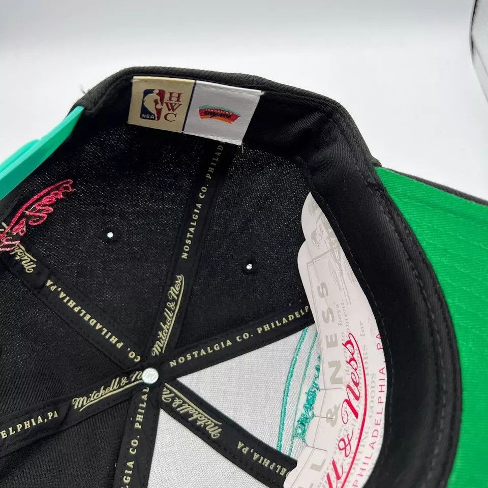 Mitchell & Ness × NBA San Antonio Spurs NBA Draft 1996 Shadow Hat ...