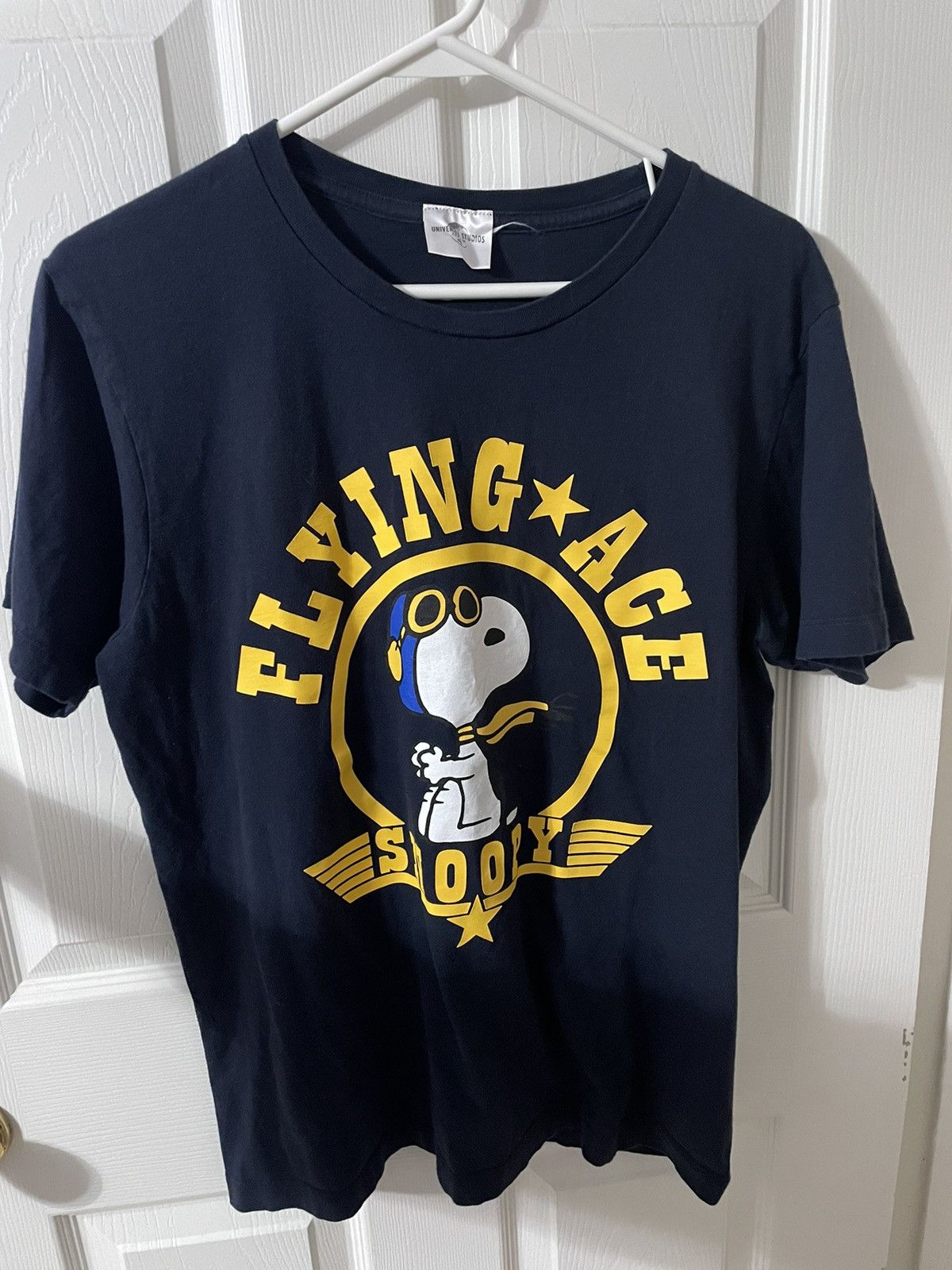 Vintage Snoopy 2020 “Flying Ace” T-Shirt Universal Studios Japan | Grailed