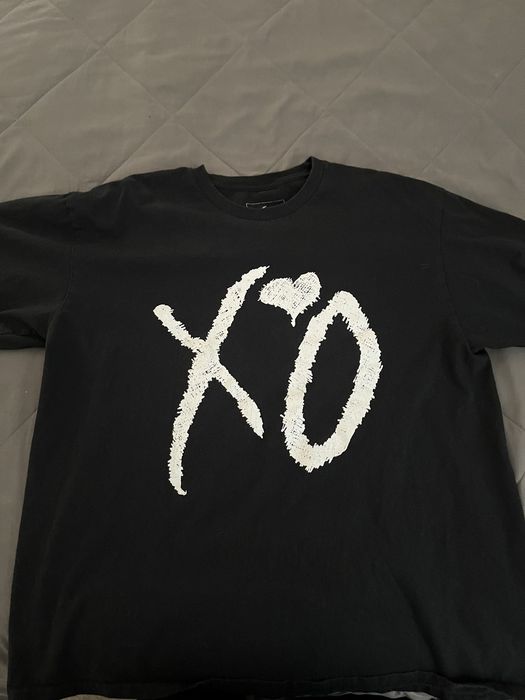 The Weeknd the weeknd xo logo tee | Grailed