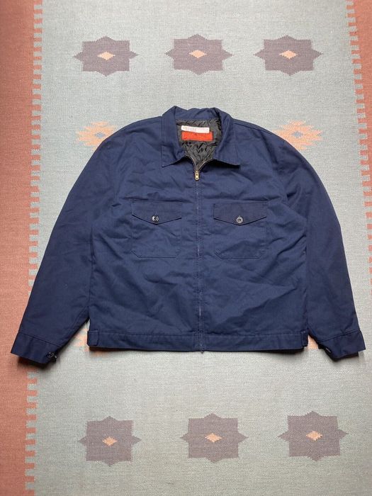 Vintage Vintage red kap work jacket 70s talon gabardine Usa made XL ...