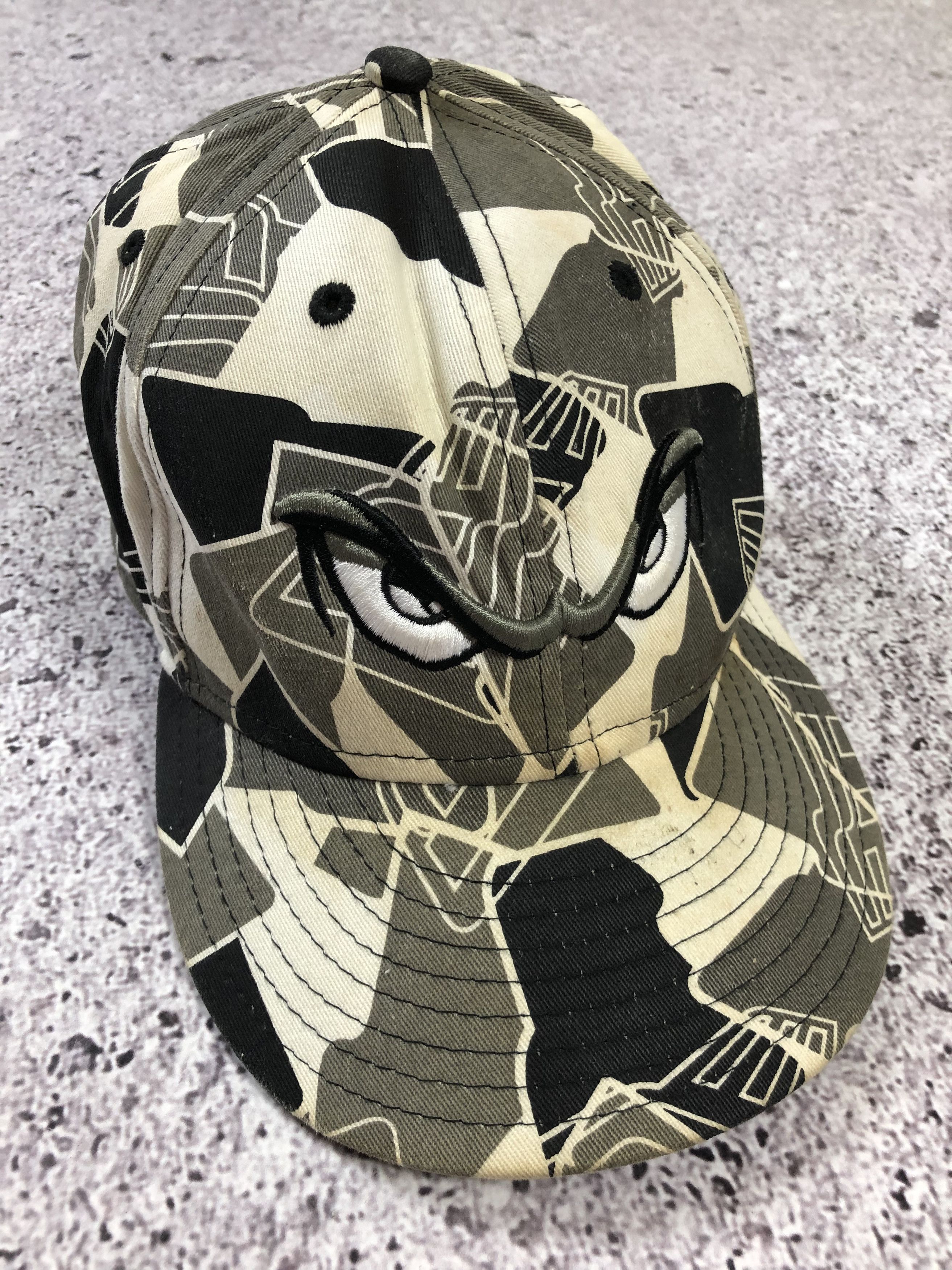 No Fear × Streetwear No Fear Cap Camo VTG Y2K New Era TM | Grailed