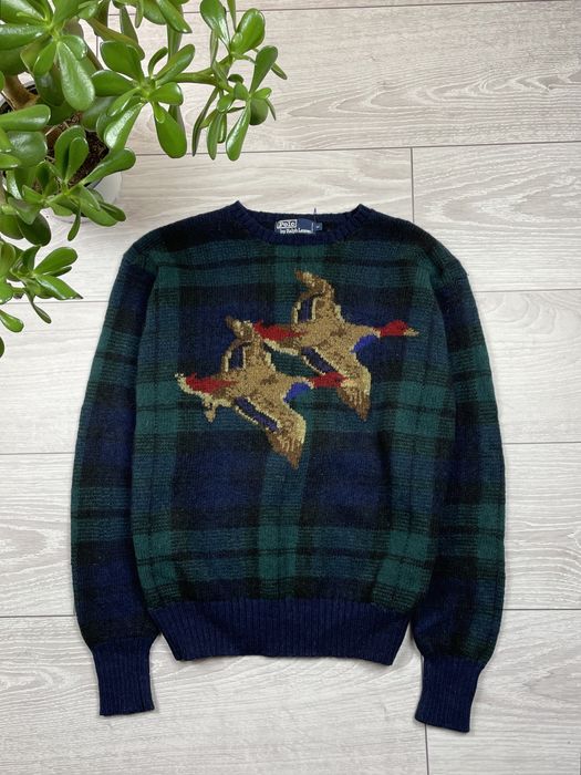 Polo Ralph Lauren Polo Ralph Lauren Wild Goose Duck Knit Sweater ...