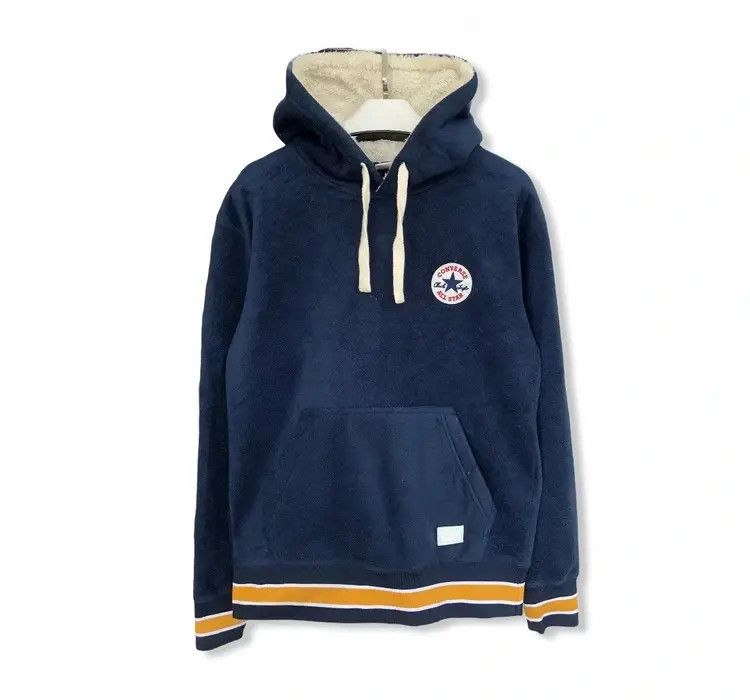 Converse × Streetwear × Vintage Converse Retro Logo Hoodies Jacket ...