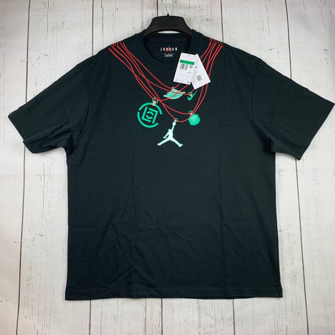 Jordan Brand Air Jordan XL Black Tshirt New Men | Grailed