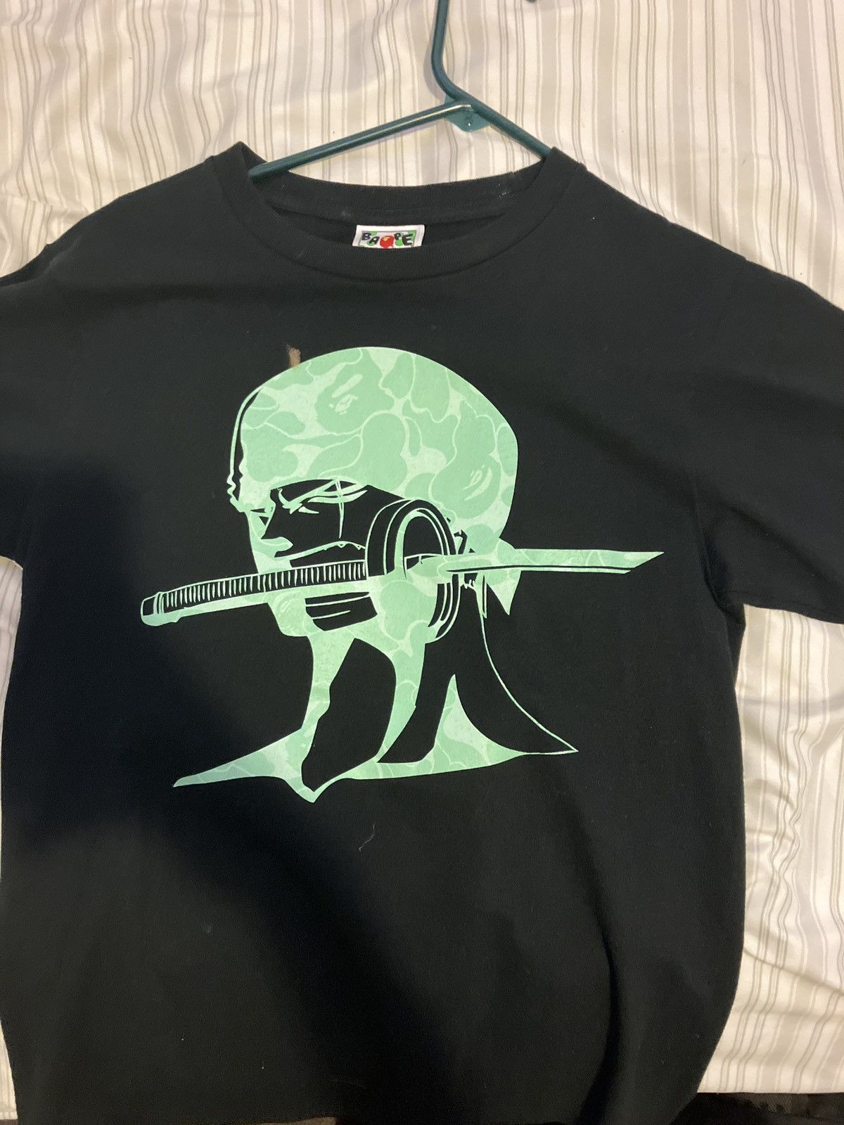 Bape Bape x One Piece Zoro Tee | Grailed