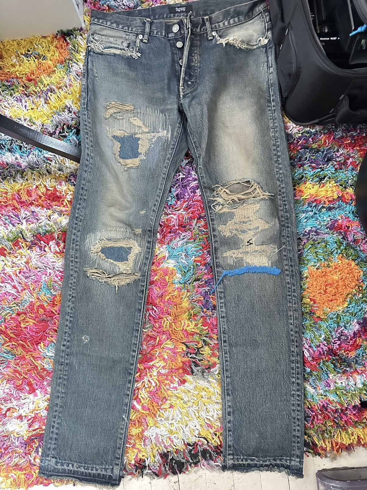 Undercover Undercover 68 Blue Yarn | Grailed