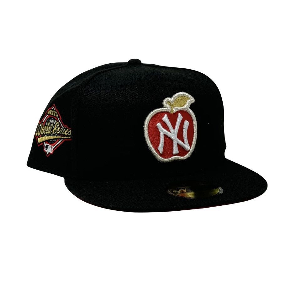 New Era New York yankees Apple logo 1996 World Series size 7 1/2 | Grailed