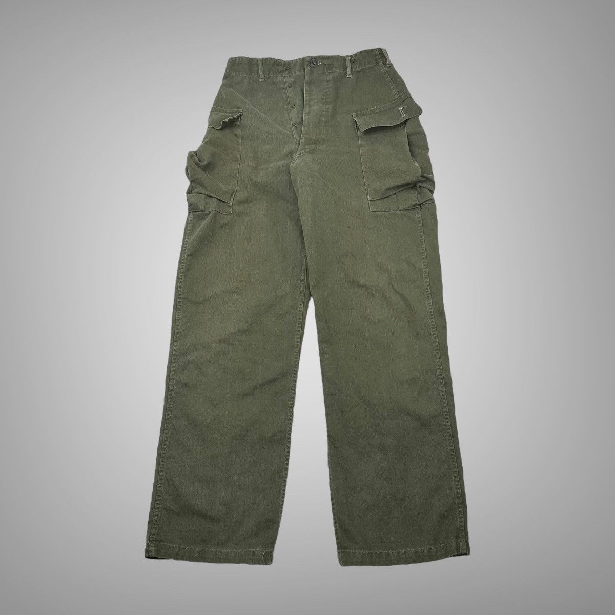 Vintage Vintage WW2 hbt military cargo pants | Grailed