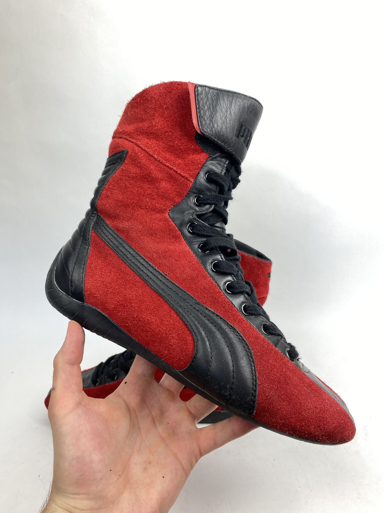 Japanese Brand × Puma Puma Boxing/racing Shoes Red Drift Cat | Grailed