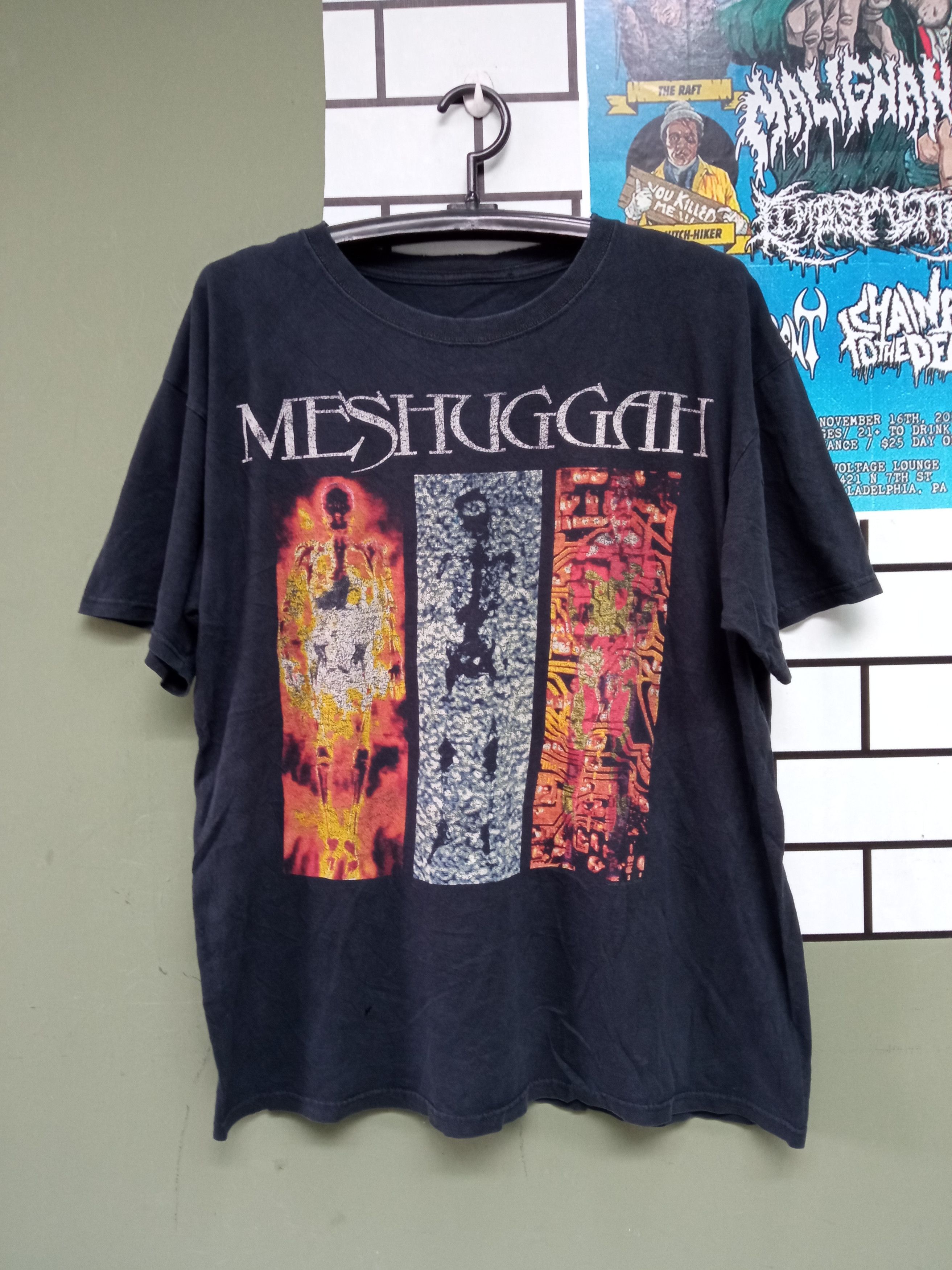 Vintage Meshuggah Destroy Erase Improve Tour T Shirt Vintage Rock | Grailed