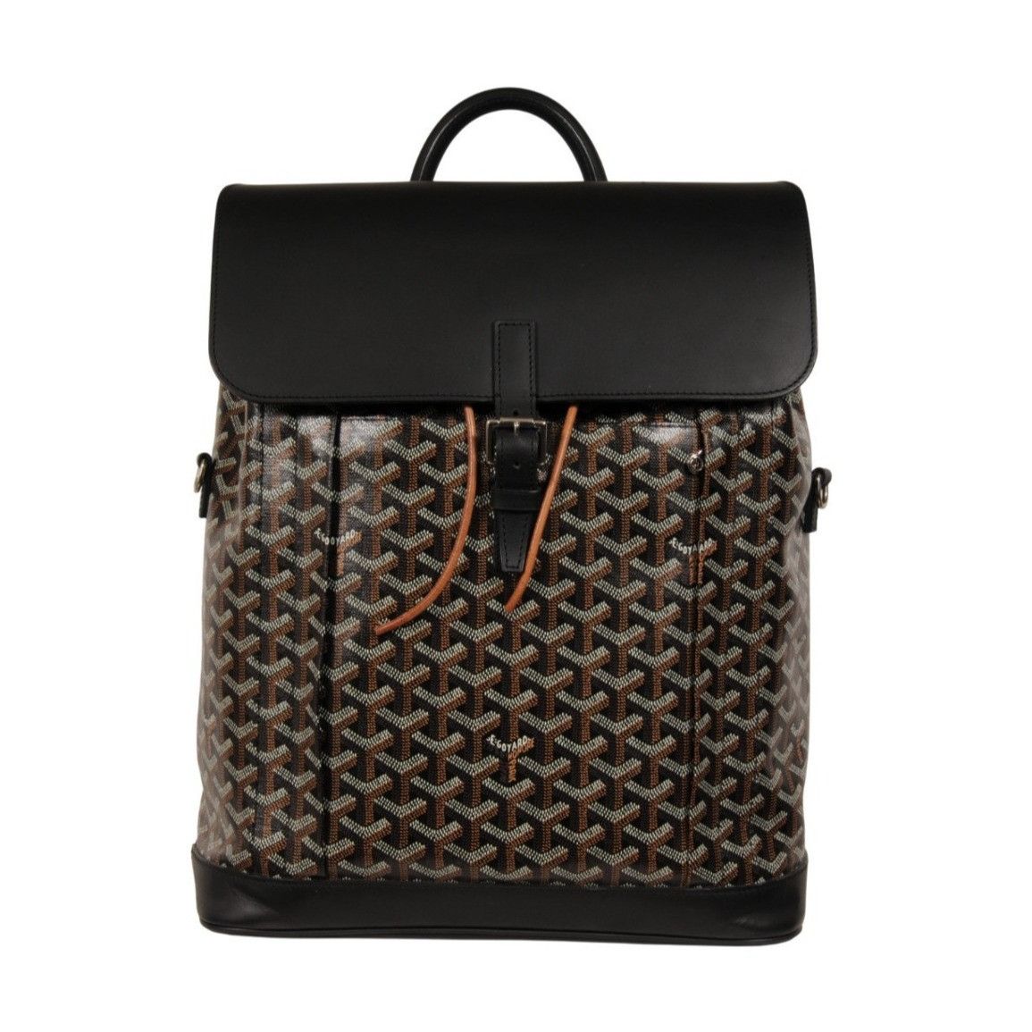 Goyard Alpin MM Backpack Black Leather Drawstring Strap | Grailed
