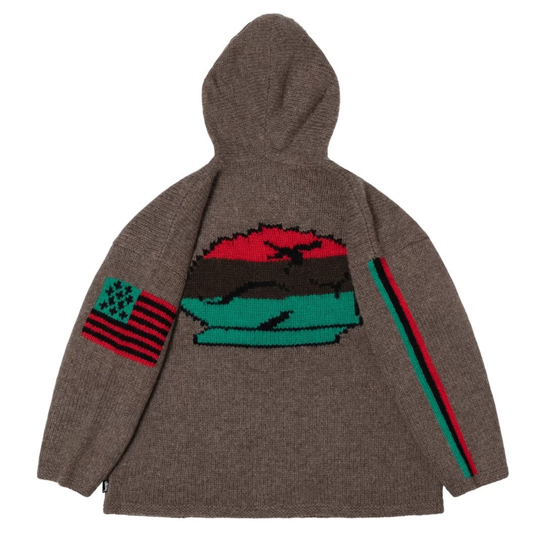 DENIM TEARS × Stussy Stussy x Denim Tears Sweater Zip-Up | Grailed