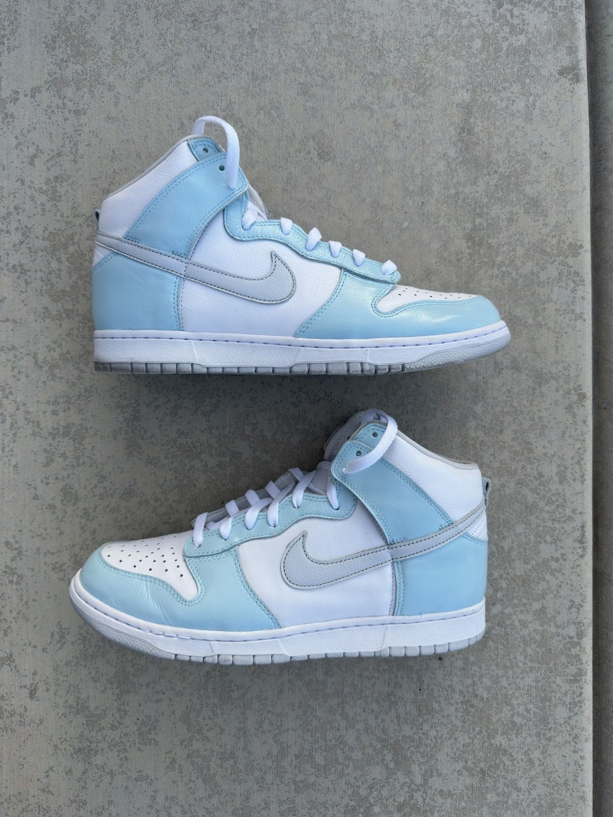 Nike CUSTOM Nike Dunk High SP Pure Platinum | Grailed