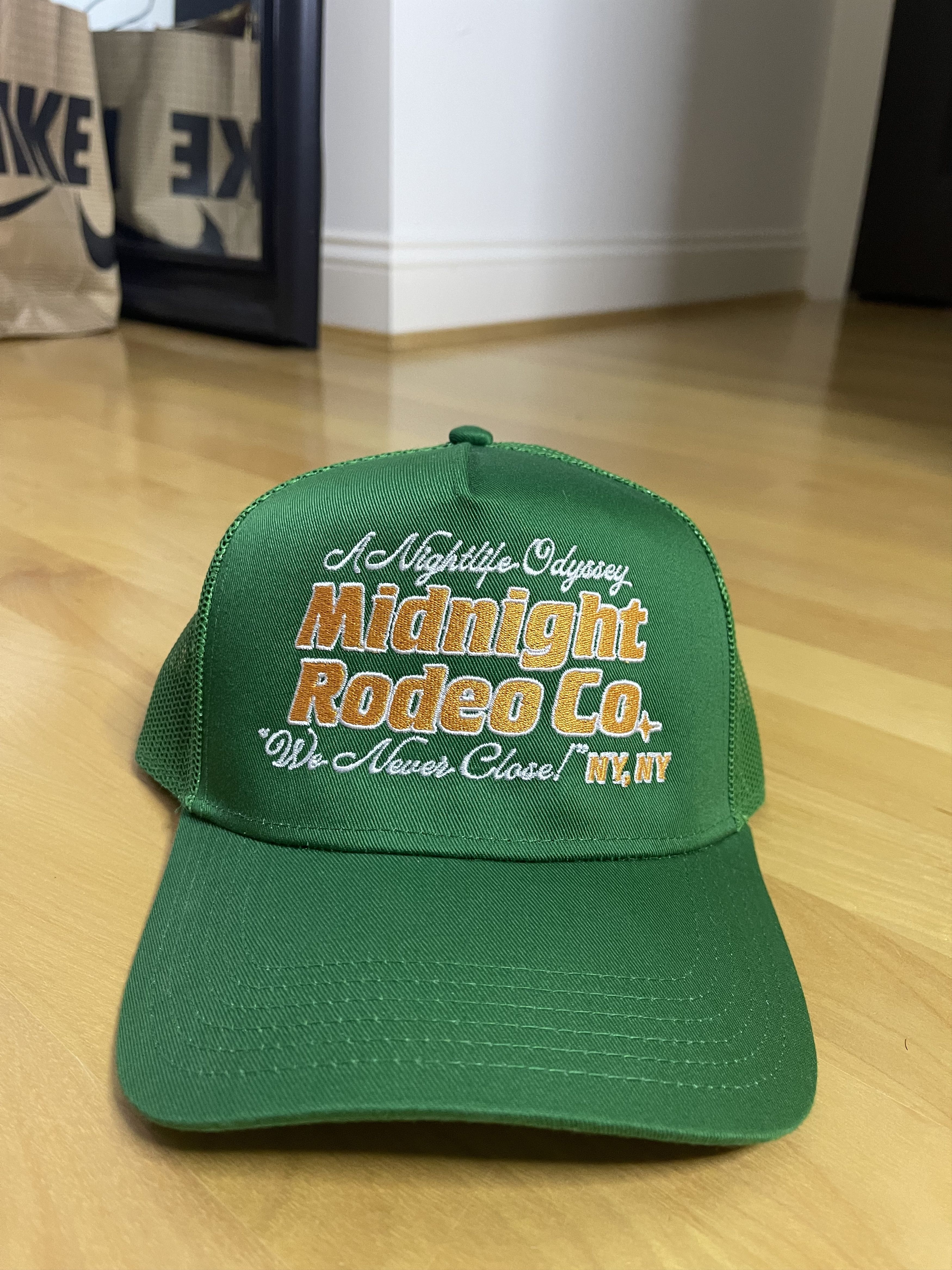 MIDNIGHT RODEO Midnight Rodeo Nightlife Odyssey Trucker Hat | Grailed