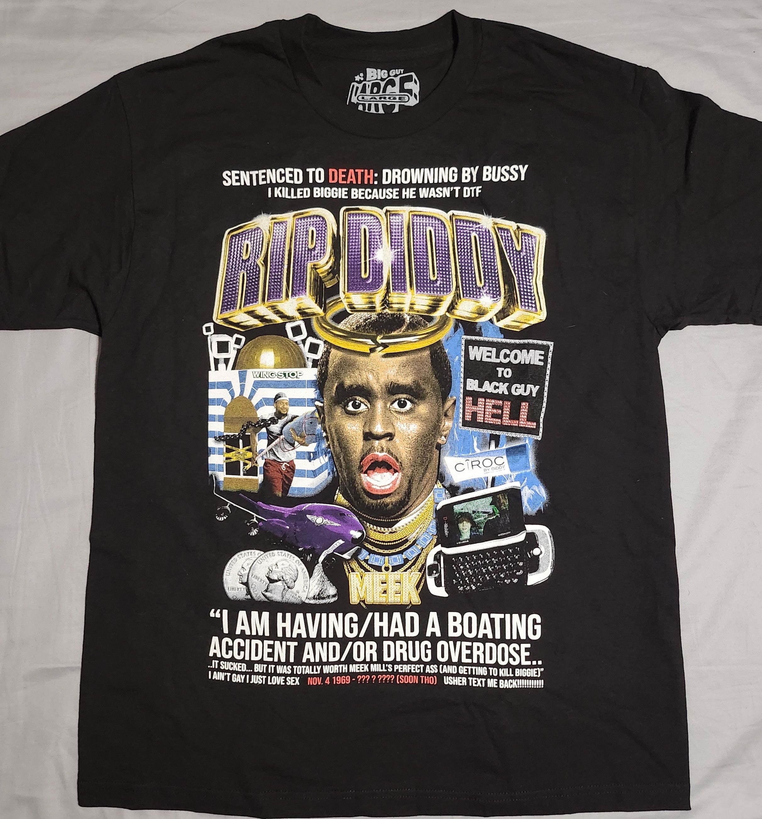 Made In Usa Sam Hyde P Diddy Shirt Grailed