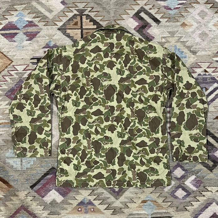 Vintage WWII M42 HBT Frogskin Jungle Shirt Harringbone Reproduction ...