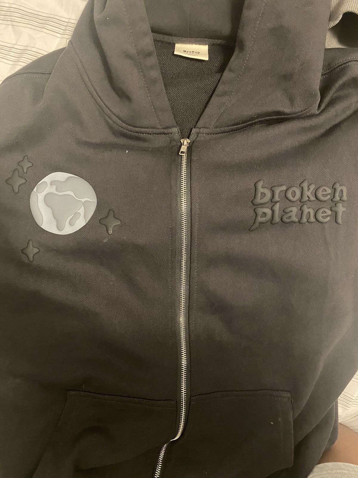Broken Planet Broken planet spider zip up | Grailed