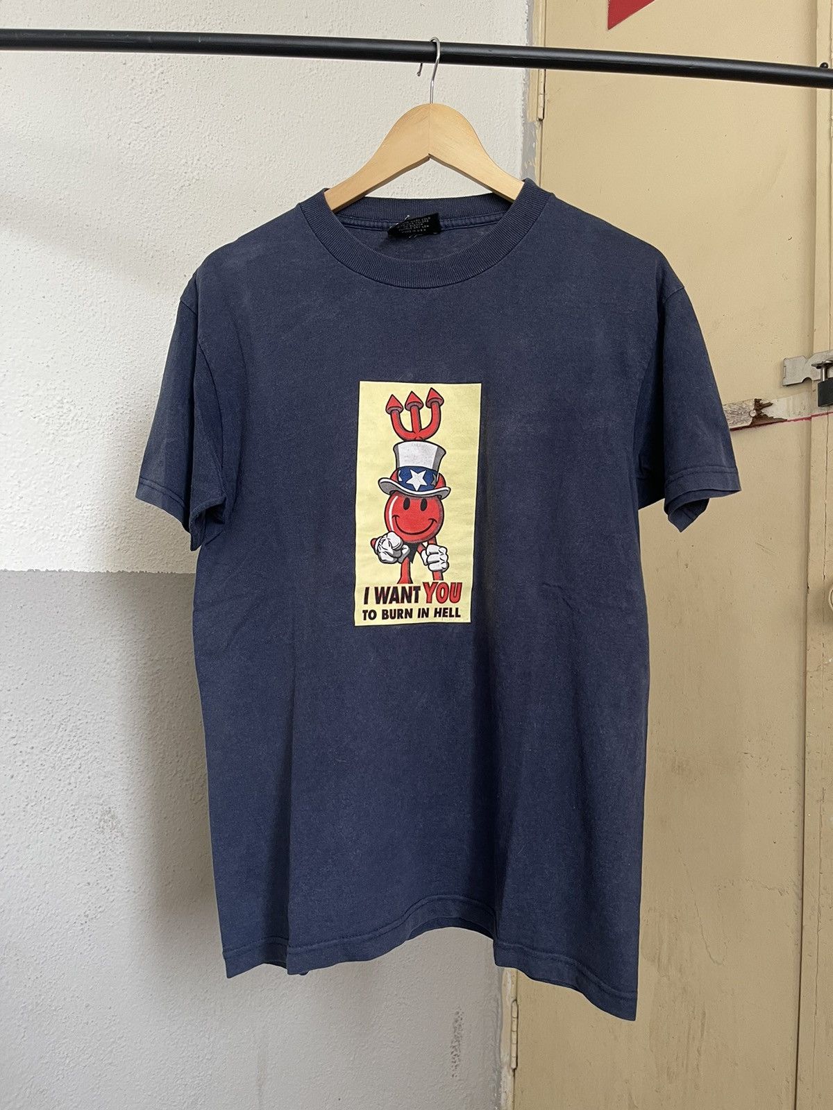 World Industries World Industries Uncle Sam Burn in Hell | Grailed