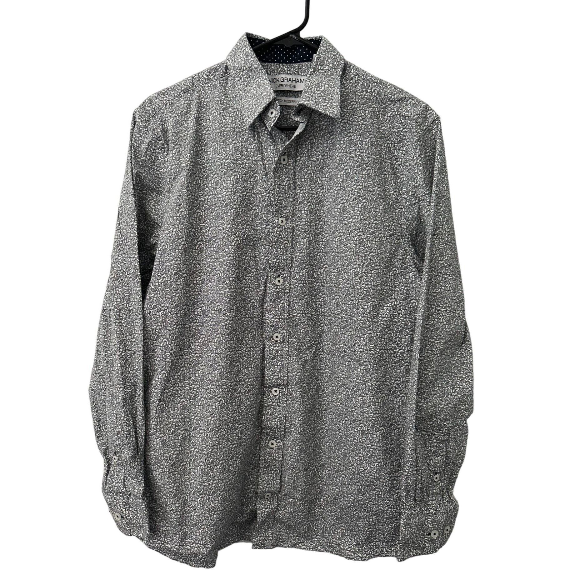 Other Nick Graham Everywhere Mens Shirt Medium Stretch Modern Fit | Grailed