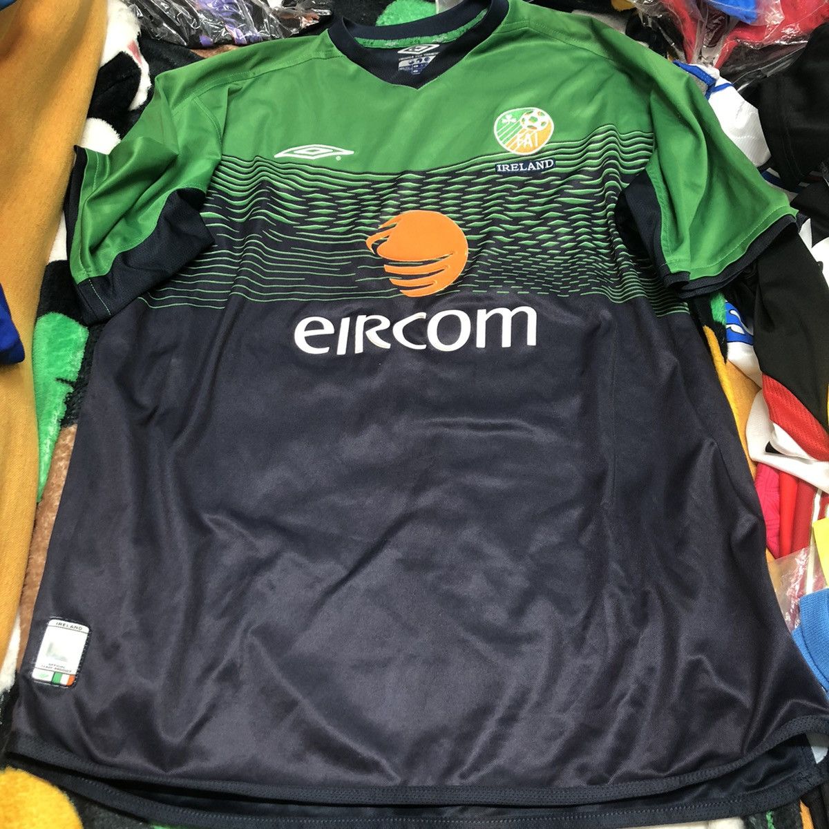 Fifa World Cup × Umbro Ireland 2000s umbro training jersey | Grailed