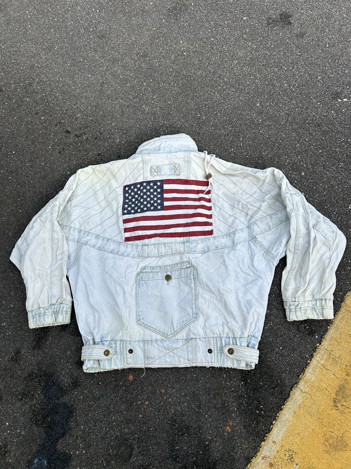 Bomber Jacket × Denim Jacket × Distressed Denim 💥 ANDY JOHNS DENIM ...