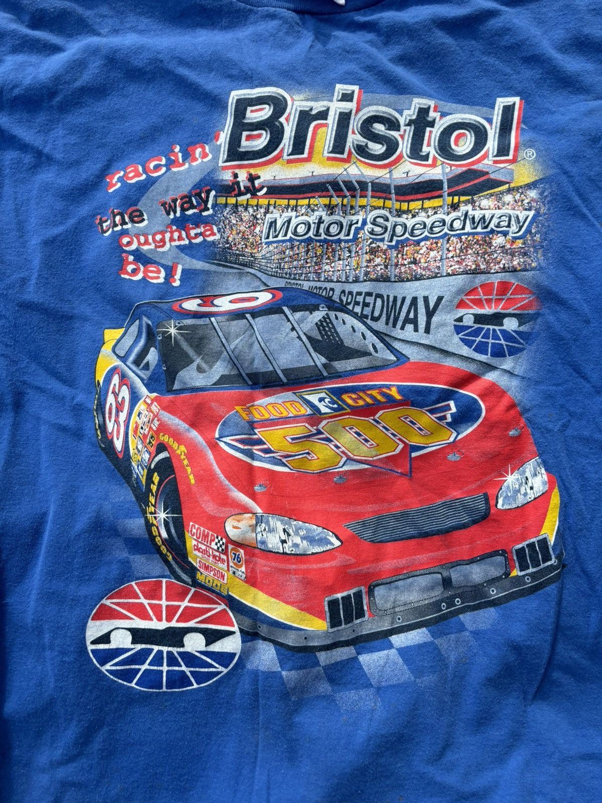 NASCAR × Streetwear × Vintage Crazy Vintage 90s NASCAR Motor Speedway ...