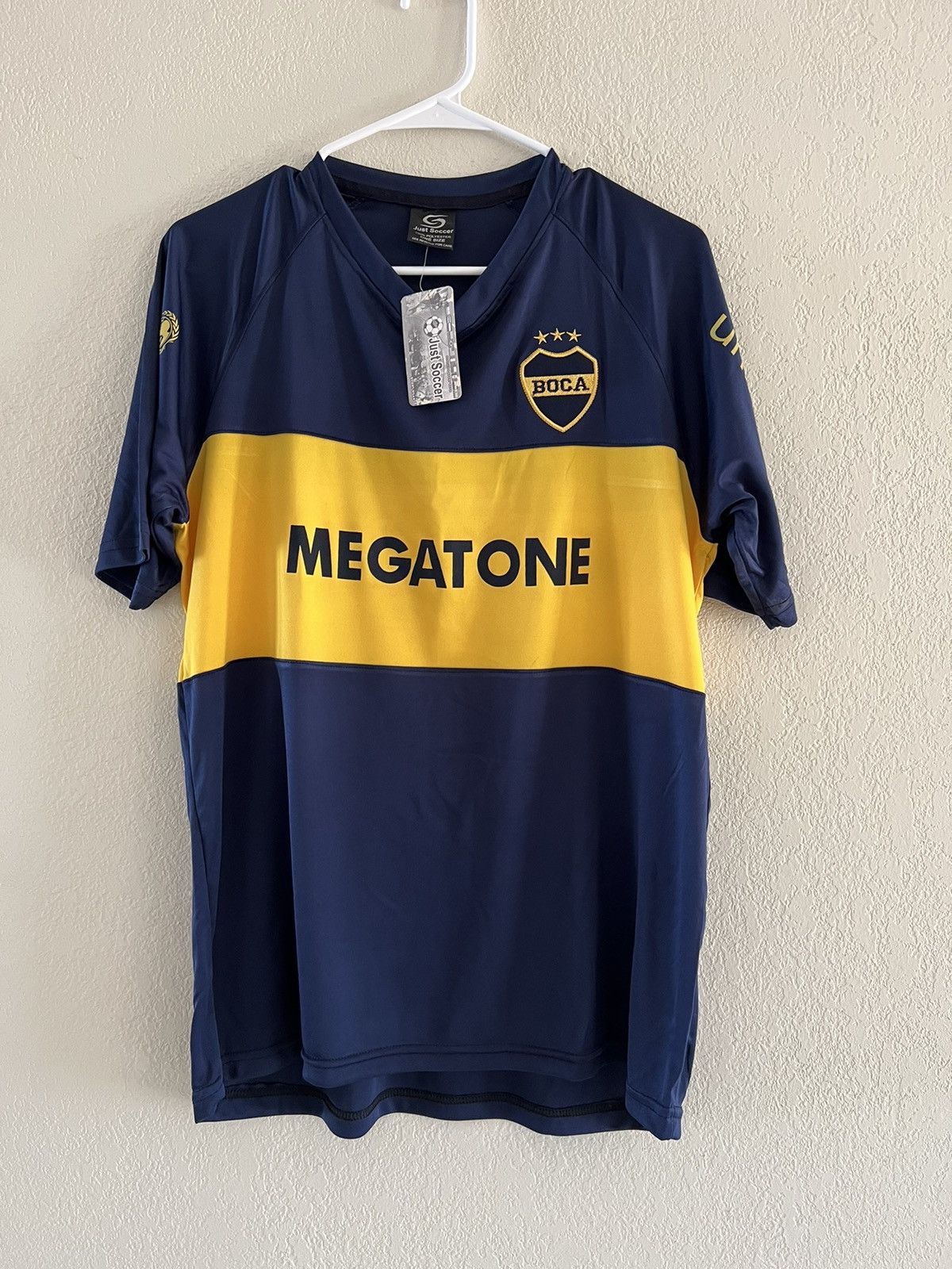 Umbro Brand new Boca Juniors Megatone Soccer Jersey | Grailed