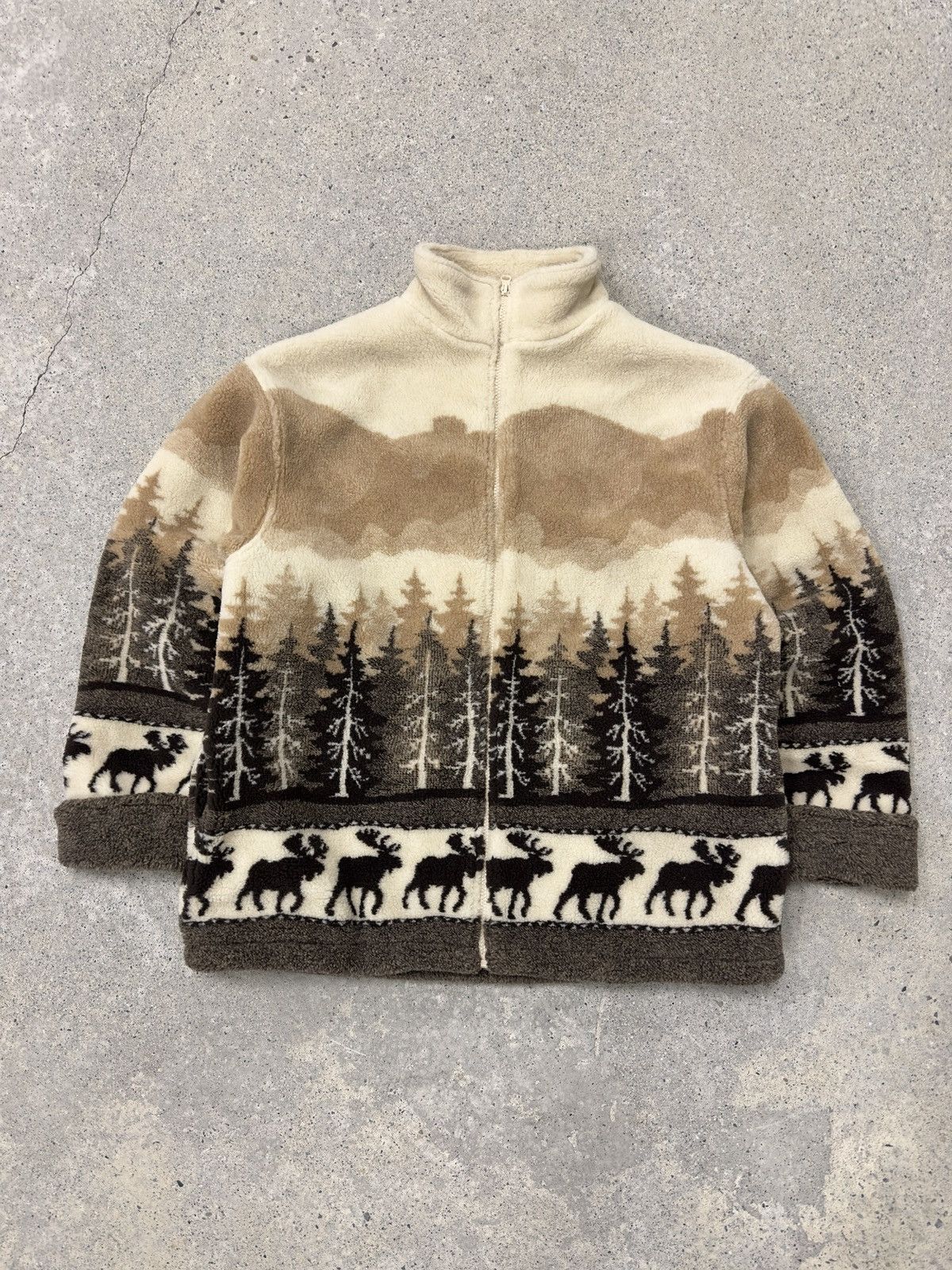 Northern Reflections × Streetwear × Vintage MOOSE FLEECE | Grailed