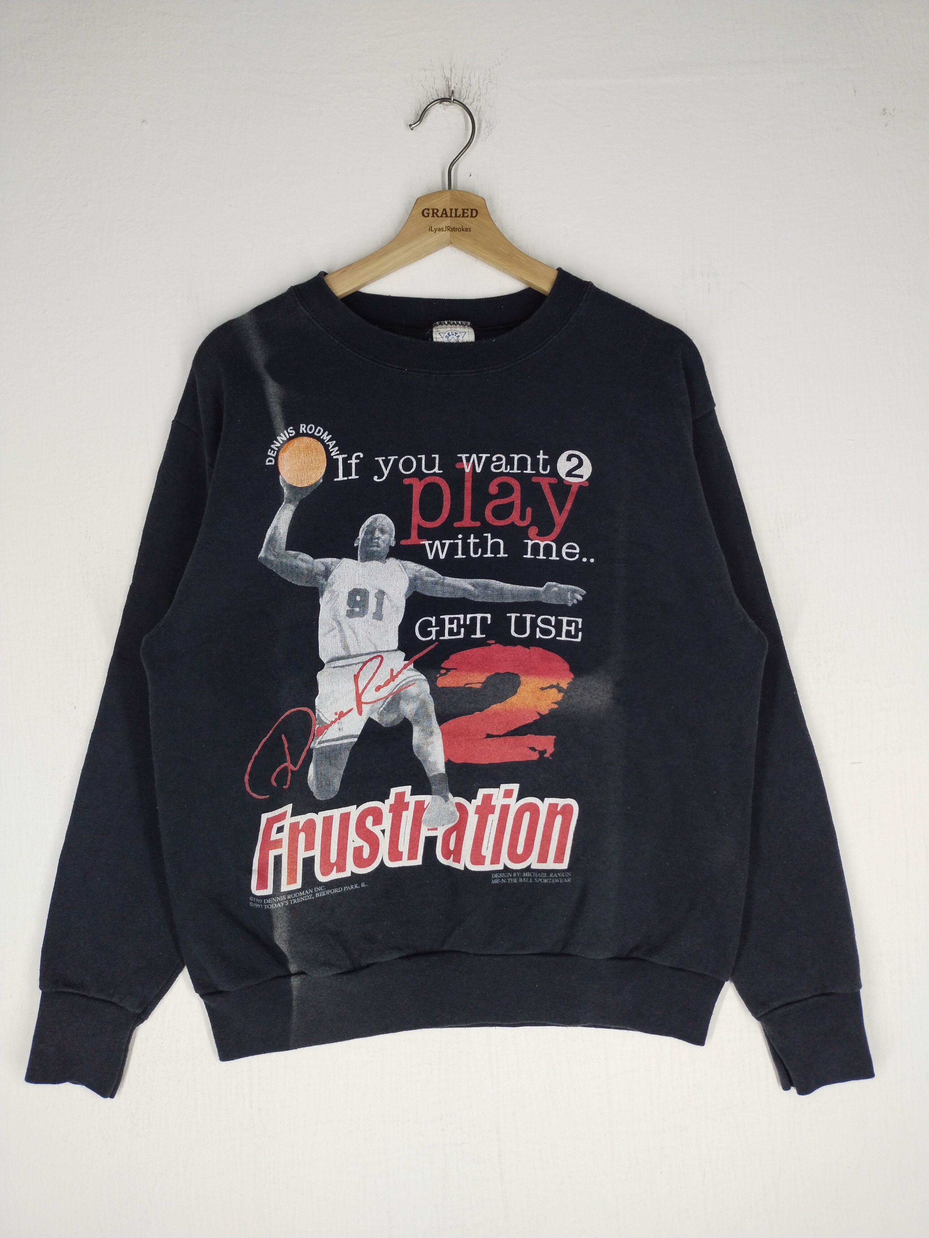 Made In Usa × Vintage Vintage 1997's Dennis Rodman Design by Michael ...