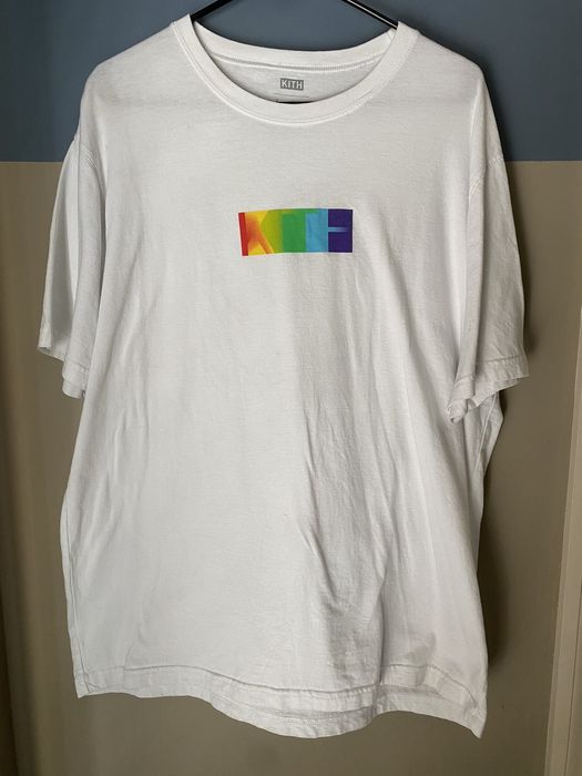 Kith Kith Pride Box Logo Shirt | Grailed