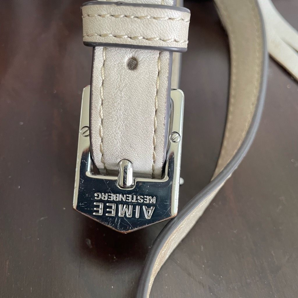 Other Aimee Kestenberg Bone Saddle Bag Crossbody Purse | Grailed