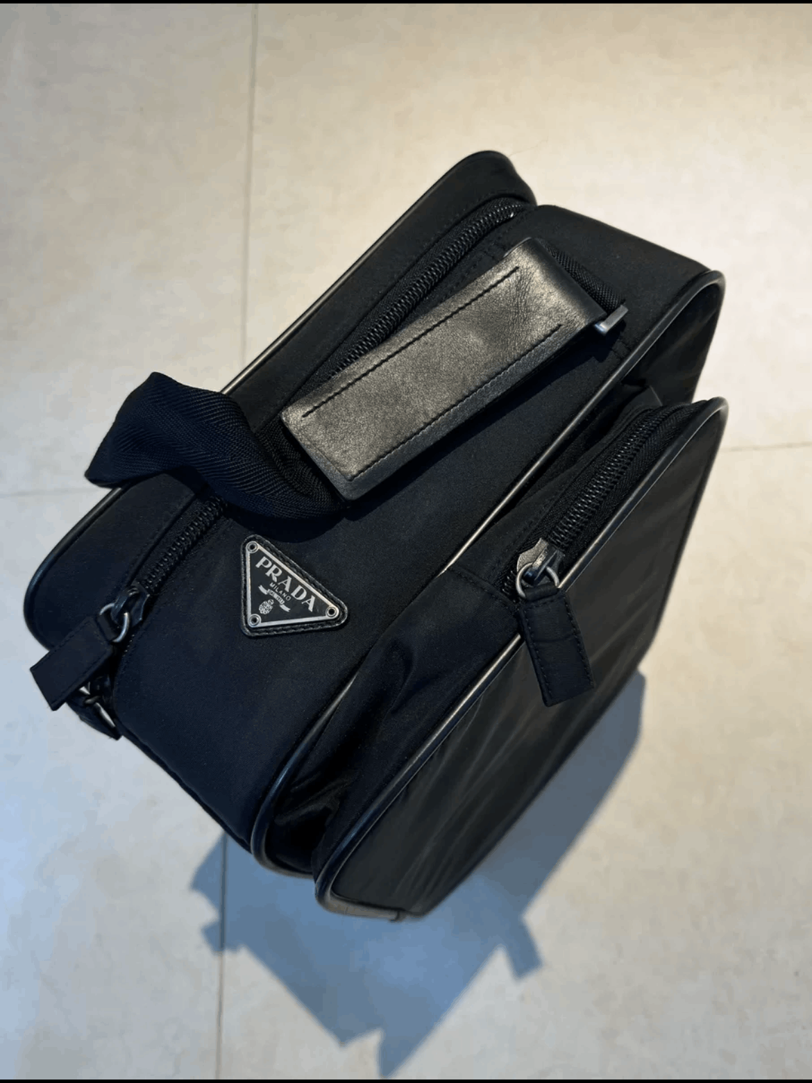 Prada Prada Sport Metal Label Gym Bag | Grailed