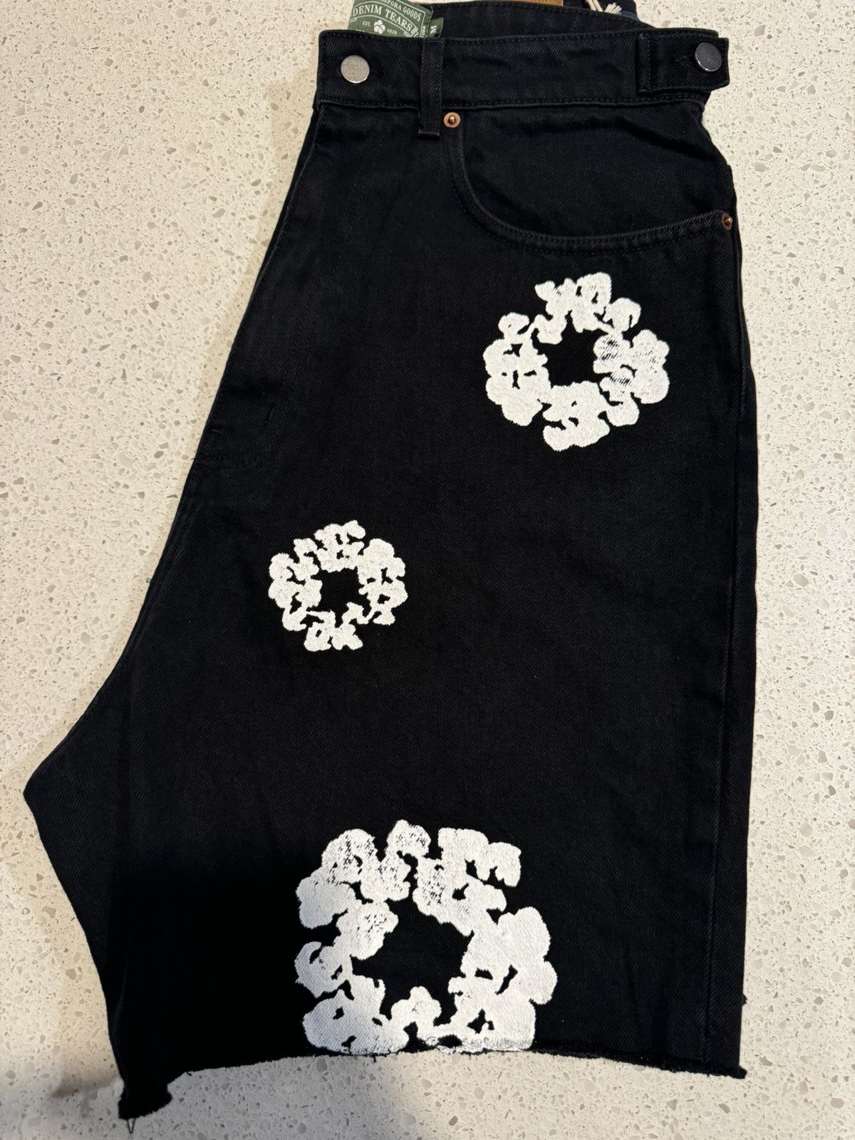 DENIM TEARS Denim Tears Medium Jean Shorts | Grailed