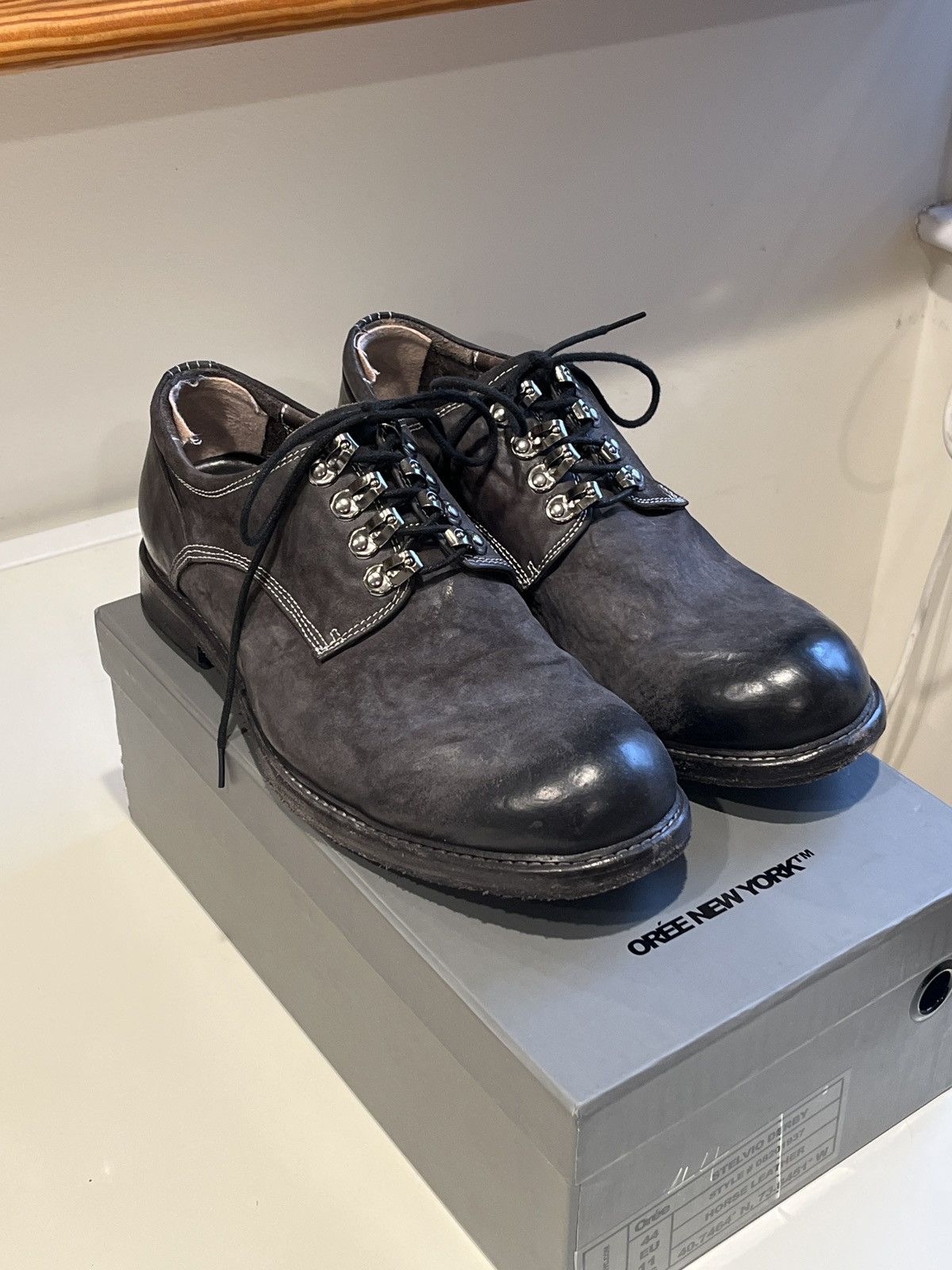 Oree New York Shell Cordovan Stelvio Derby | Grailed