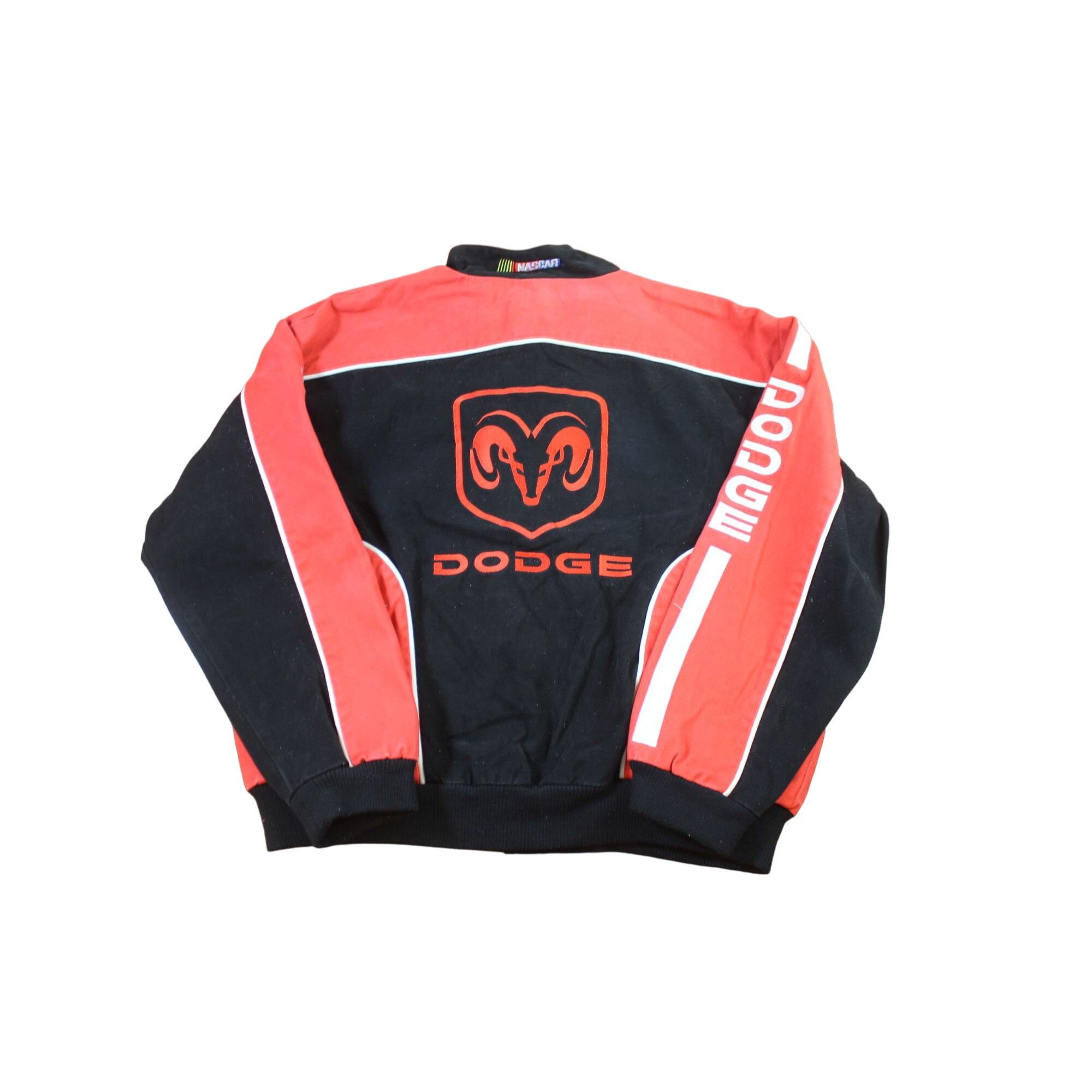 Vintage Vintage Dodge Ram Nascar Full Zip Jacket | Grailed