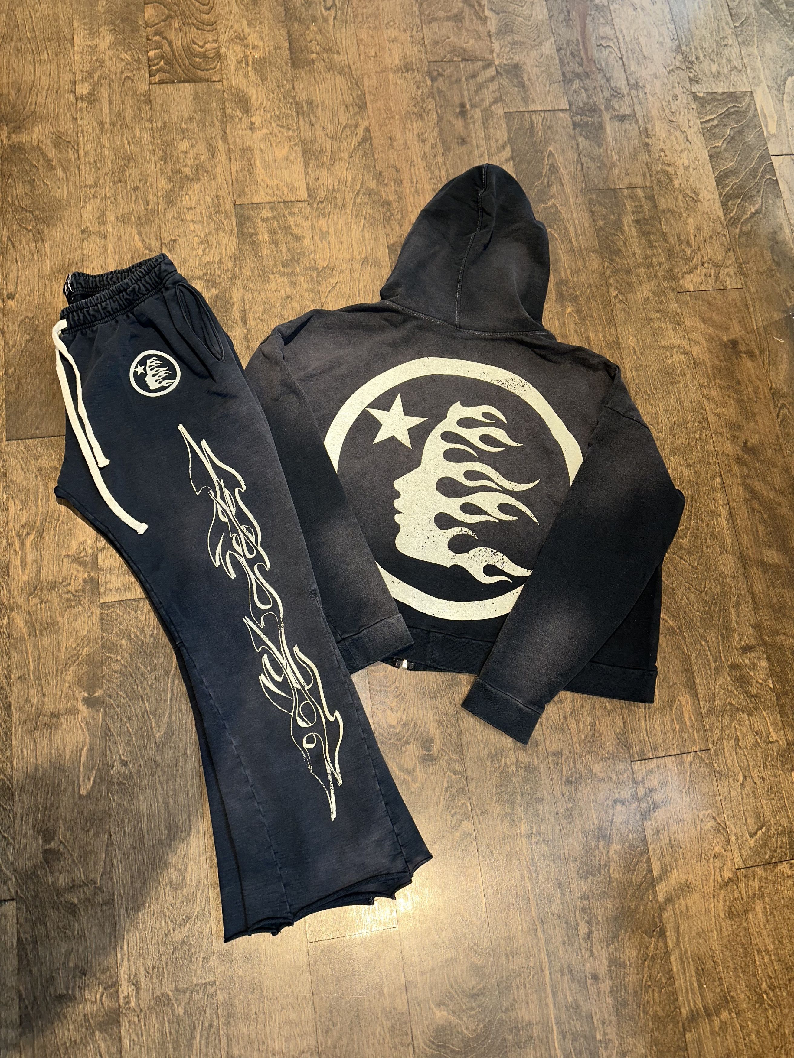 HELLSTAR HELLSTAR CAPSULE 10 FLARE SUIT | Grailed