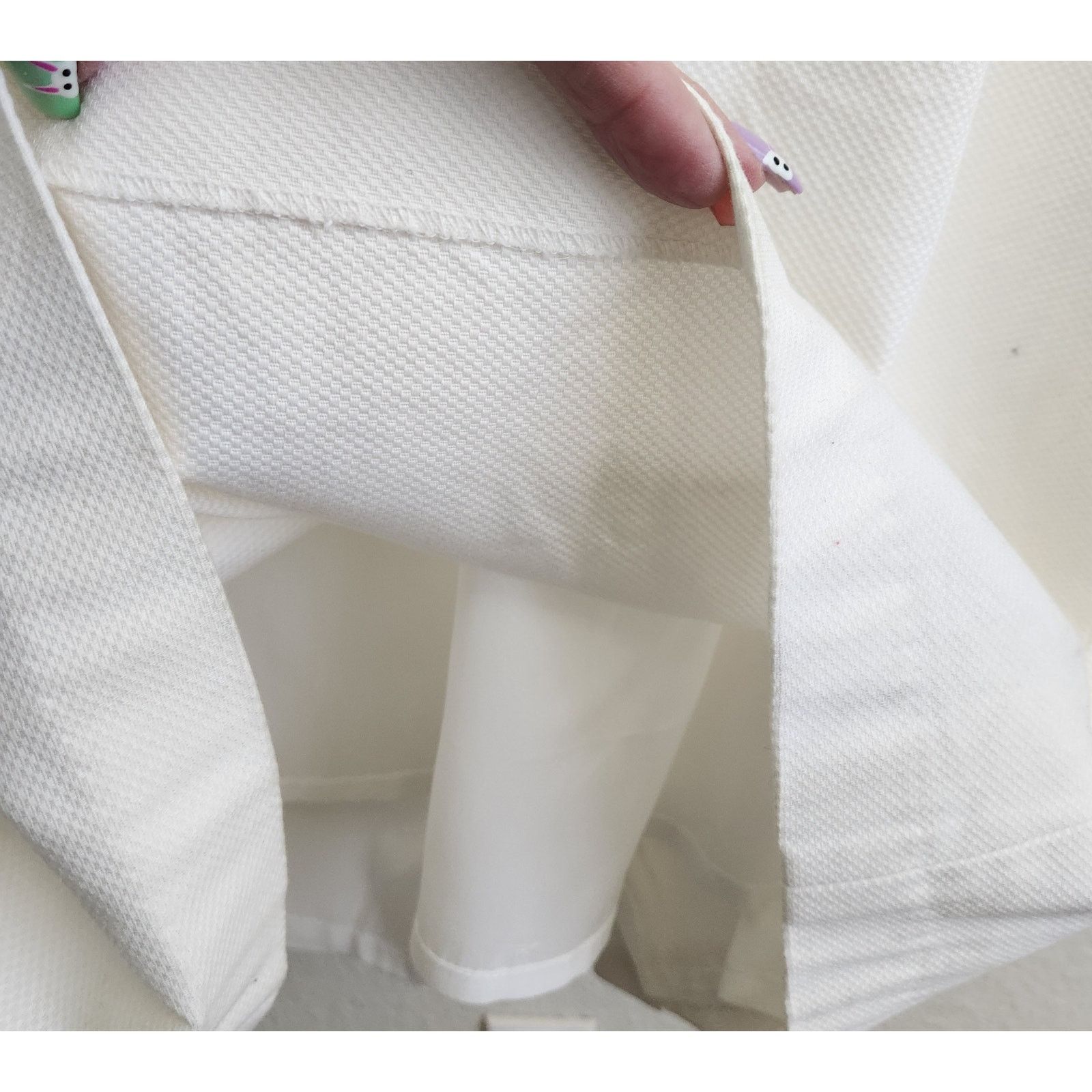 Other Options By Shani White Black Trim Halter Midi Dress 12 | Grailed