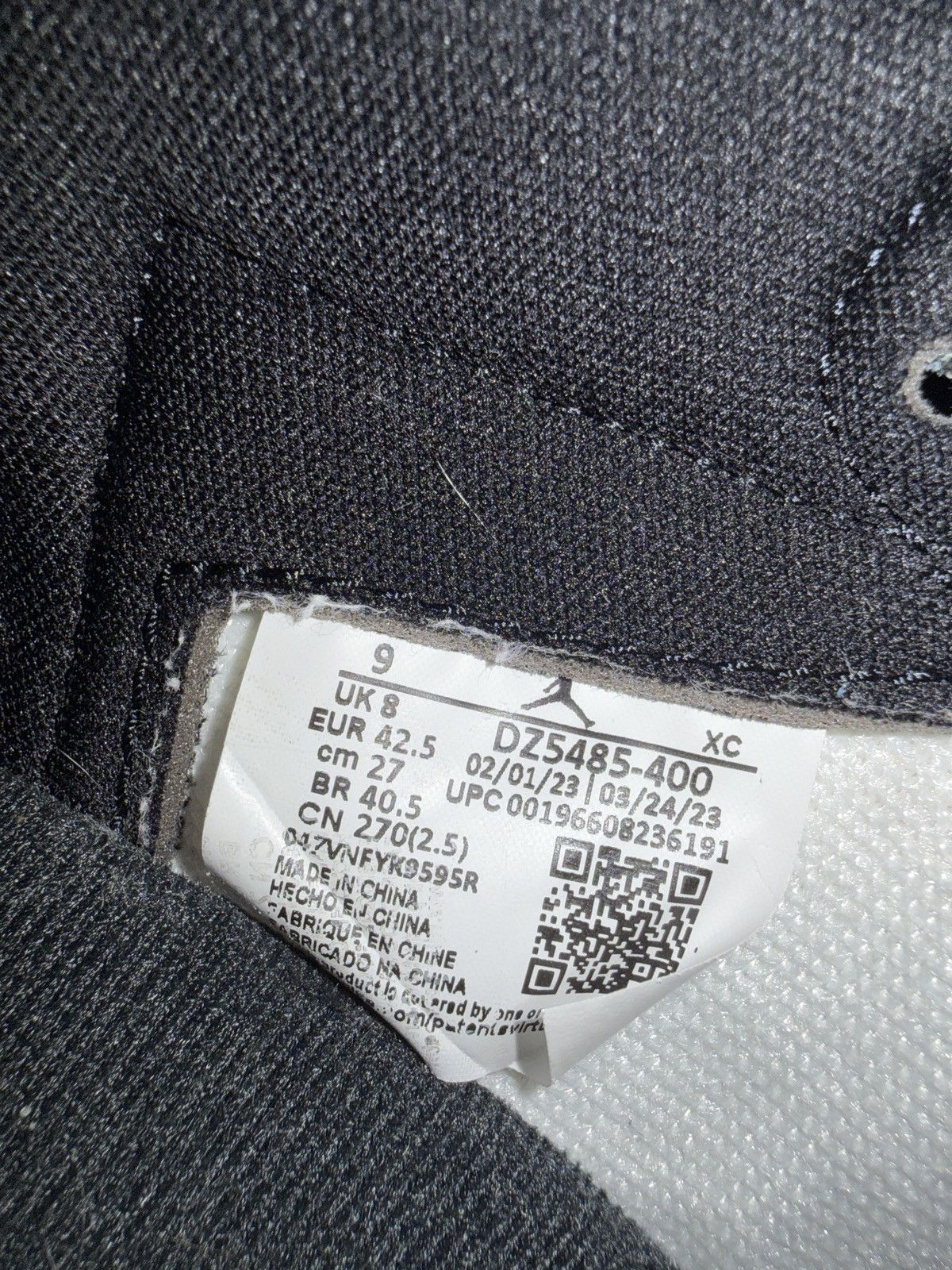 Nike Jordan 1 high UNC toe | Grailed