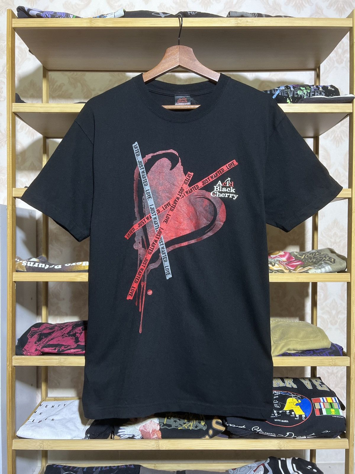 Band Tees × Japanese Brand × Streetwear Rare Band Tee Metal Acid Black ...