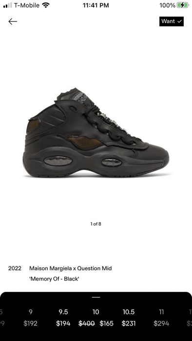 Reebok Maison margiela Reebok | Grailed