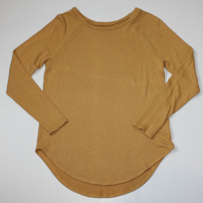 American Eagle Outfitters Womens Girls Soft And Sexy Plush Mustard