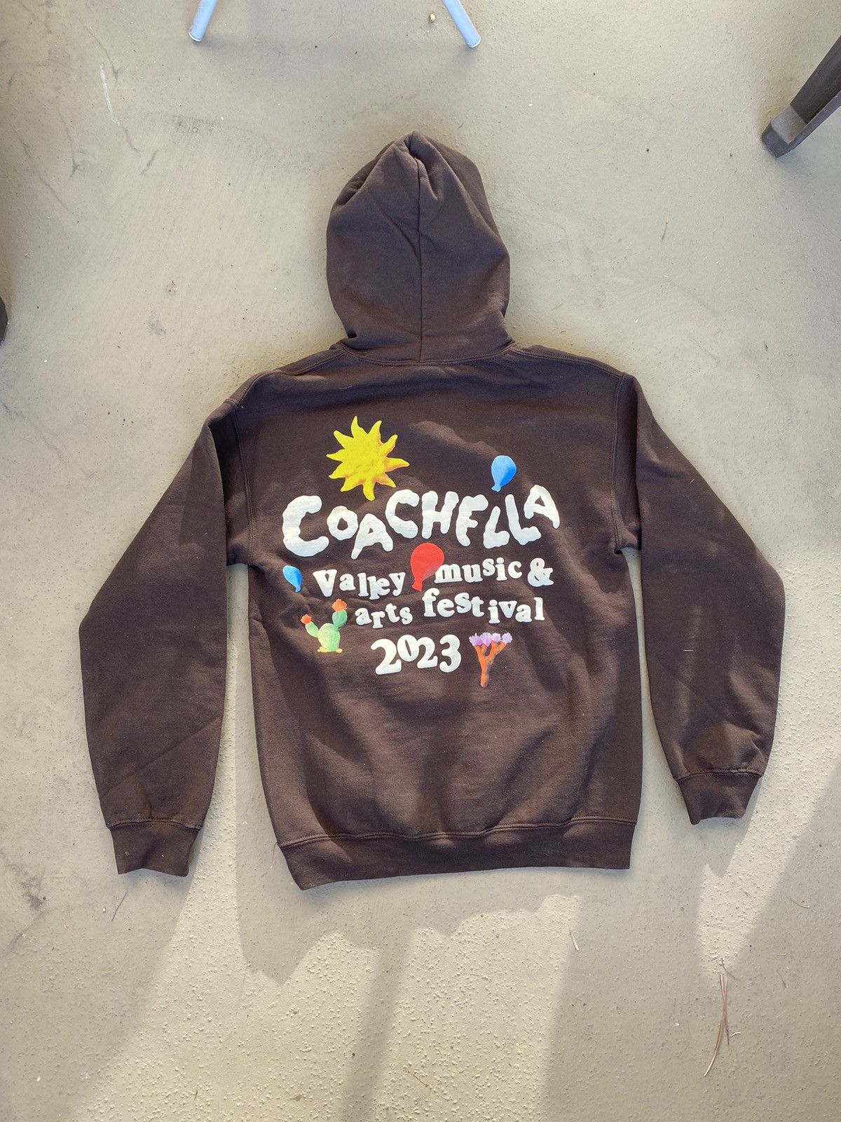 Coachella Coachella Merch 2023 Brown Hoodie 🔥 🤎 | Grailed